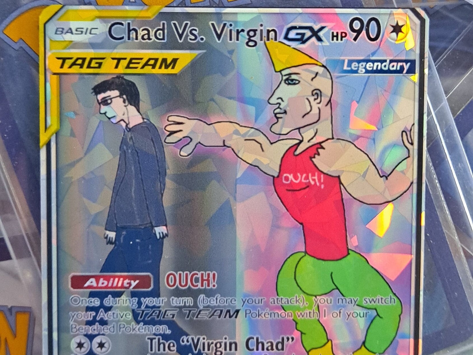 Chad VS Virgin Pokemon Card – ViciousProxies