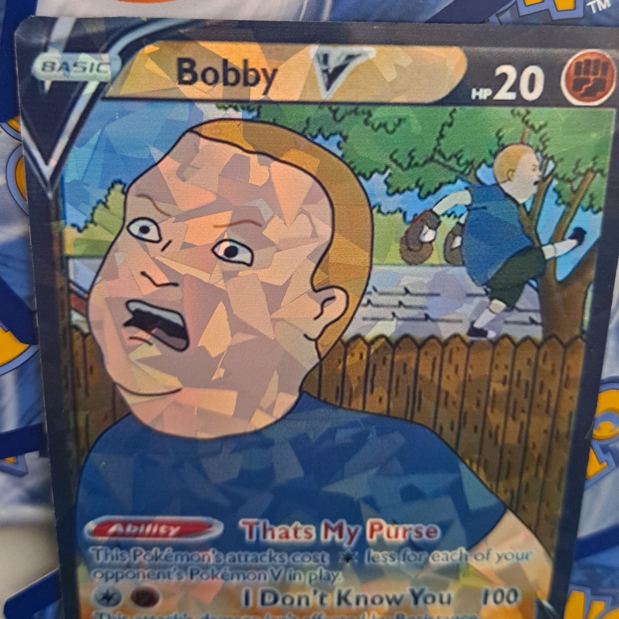 Bobby Hill Pokemon Card - King Of The Hill – ViciousProxies