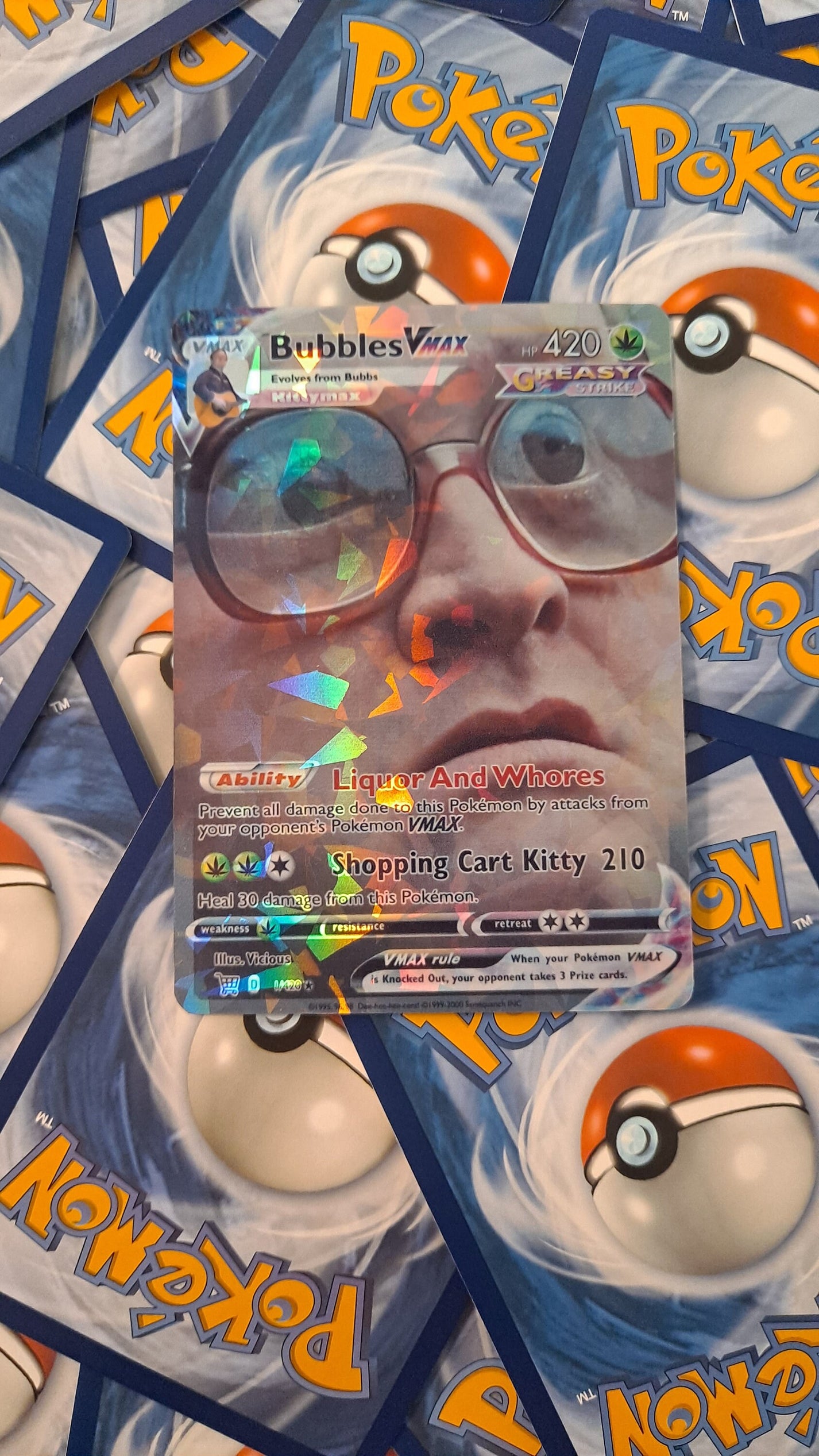 Bubbles Pokemon Card - TPB - Trailer Park Boys – ViciousProxies