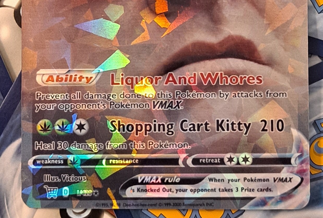 Bubbles Pokemon Card - TPB - Trailer Park Boys – ViciousProxies