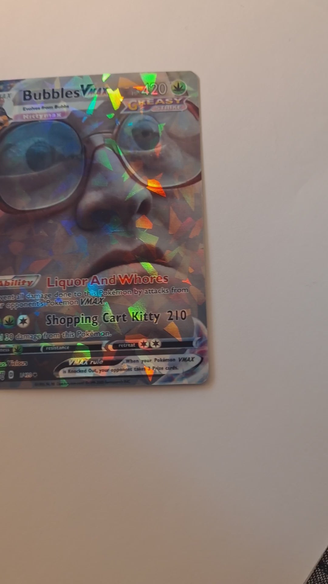 Bubbles Pokemon Card - TPB - Trailer Park Boys – ViciousProxies