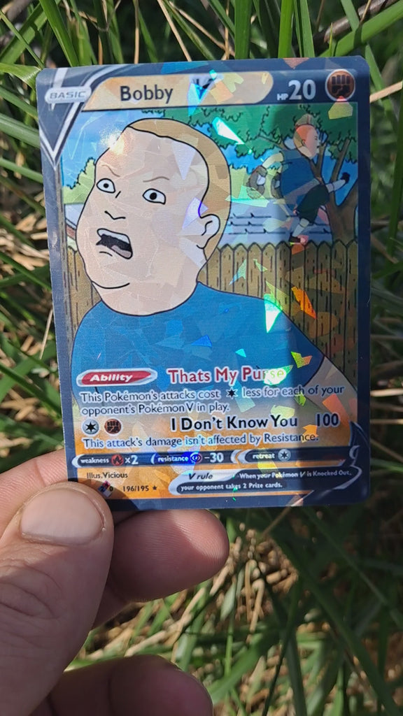 Bobby Hill Pokemon Card - King Of The Hill – ViciousProxies
