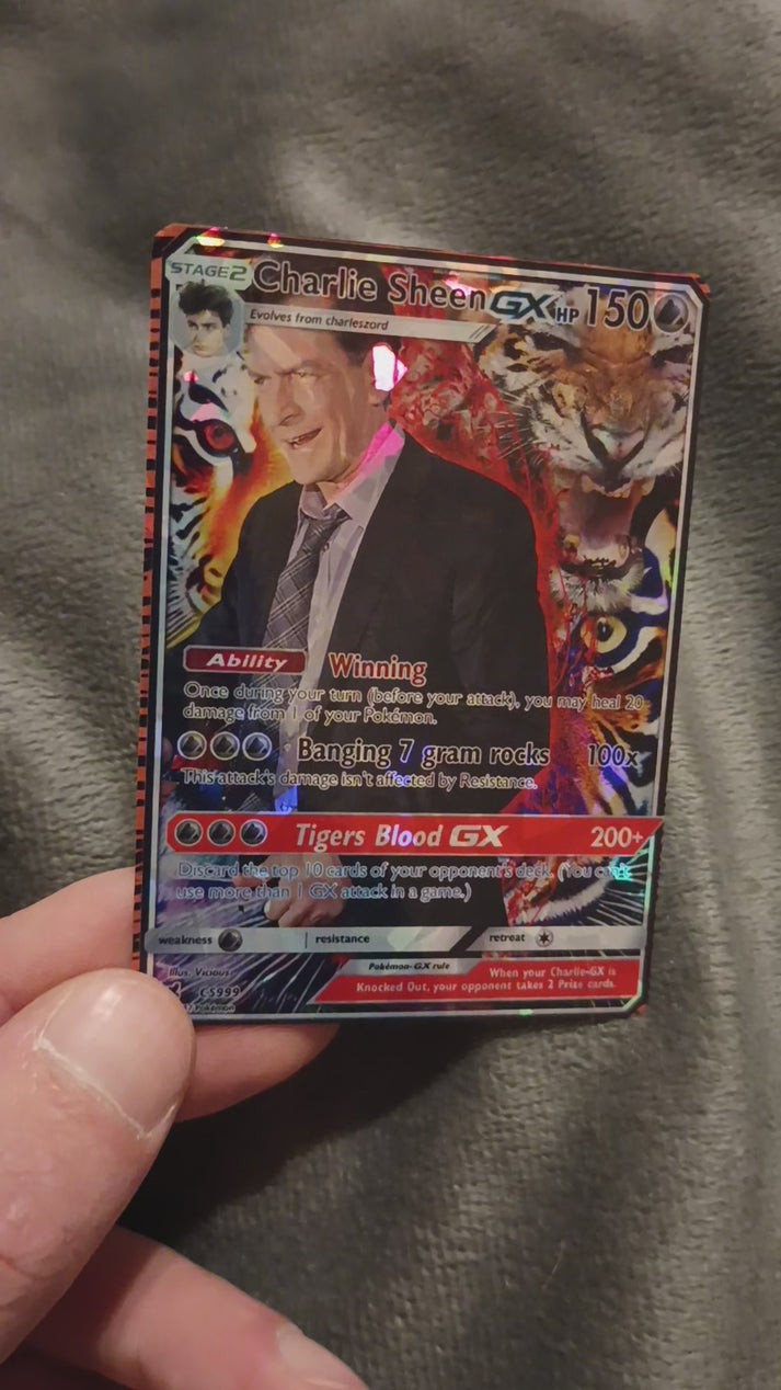 Charlie Sheen Pokemon Card – ViciousProxies